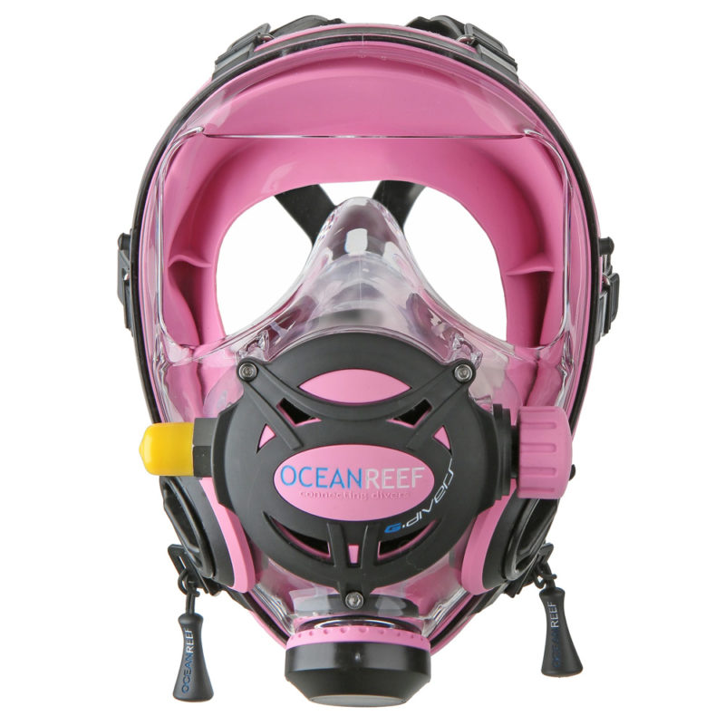 Ocean Reef Full Face Mask G Divers PINK – AlatSelam.Com
