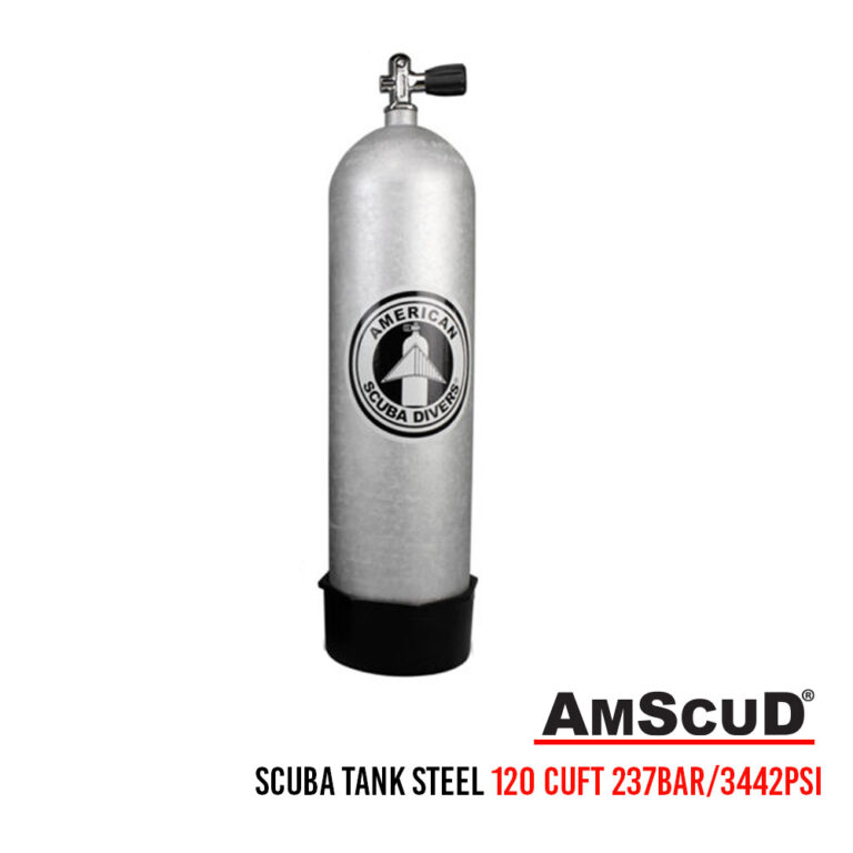 AmScuD Tabung Selam/Scuba Tank/Scuba Cylinder Steel 120 Cuft/ 15.3 ...